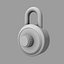 Combination Lock 3d Model