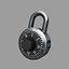 Combination Lock 3d Model