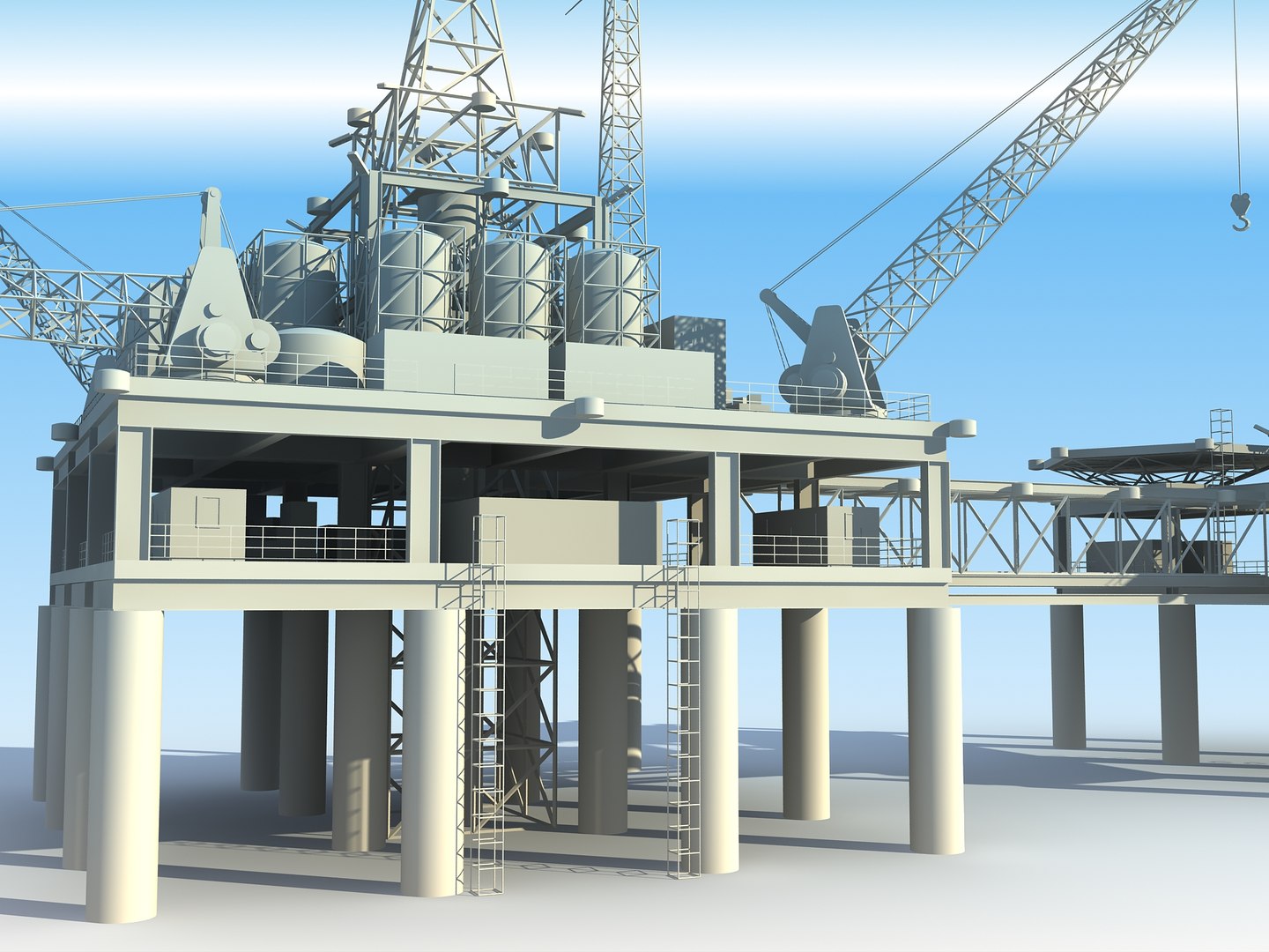oil platform max