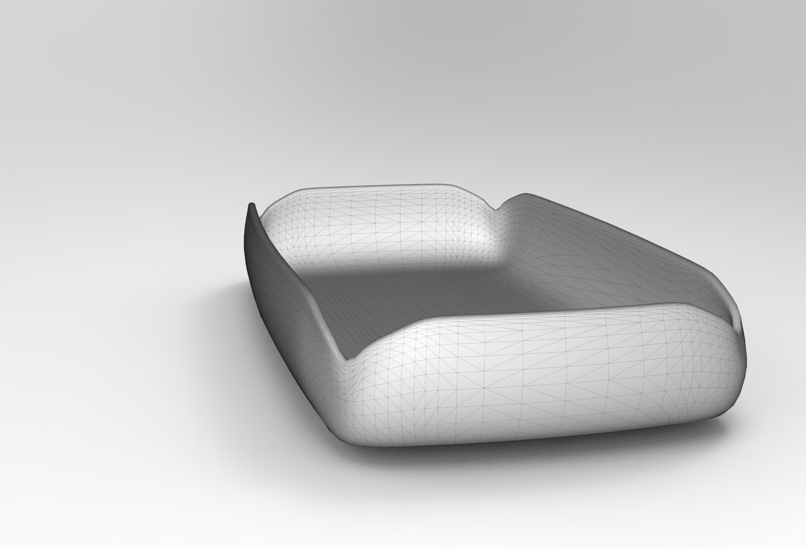 3D Tres Tray Model - TurboSquid 2367133