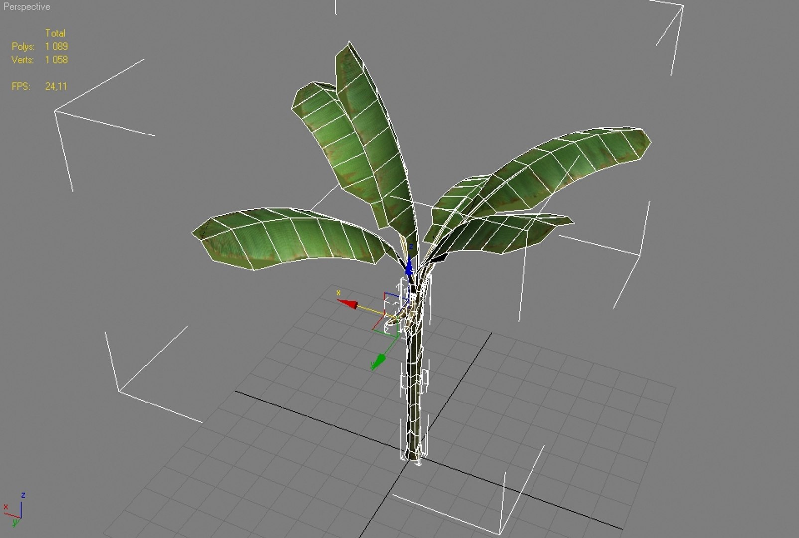 3D Banana Tree Model - TurboSquid 384459