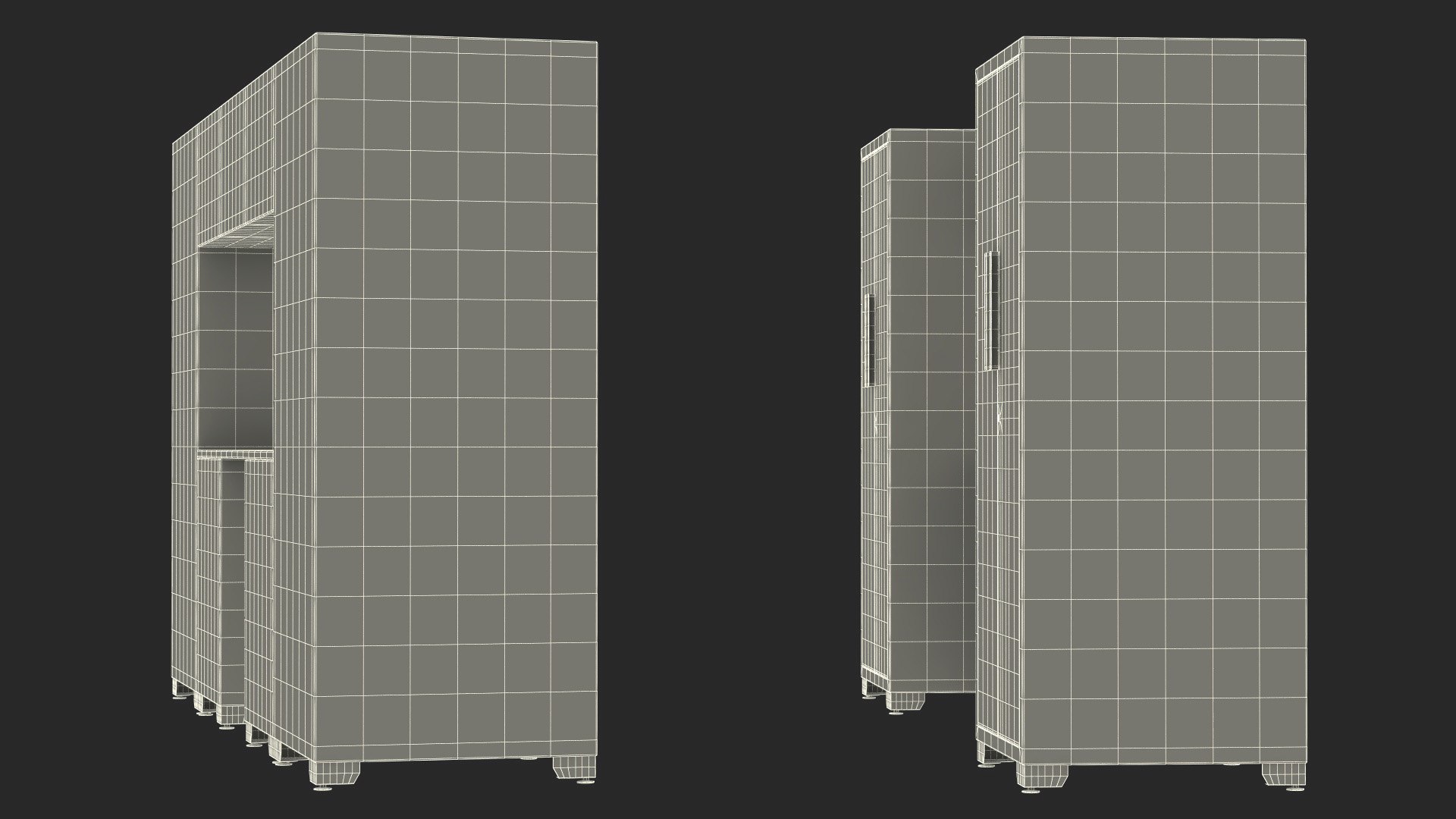 Garage Cabinet Blue 3D Model - TurboSquid 2211809