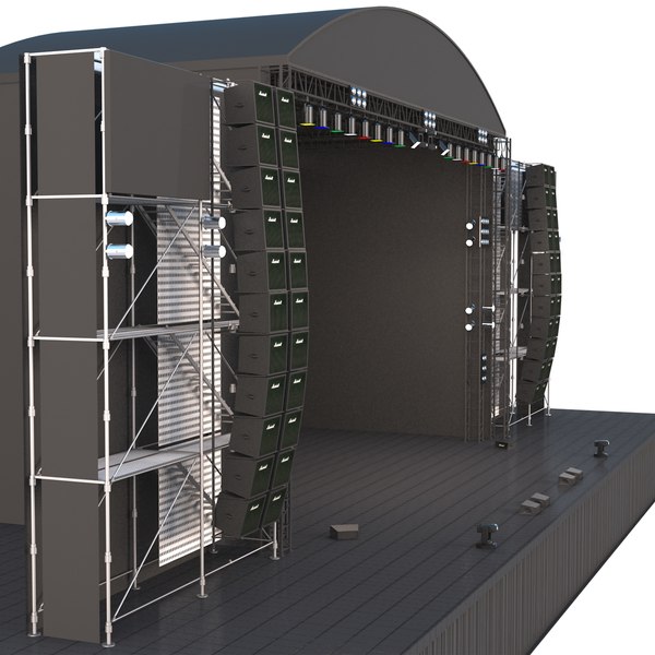 Outdoor Stage 3D Models for Download | TurboSquid