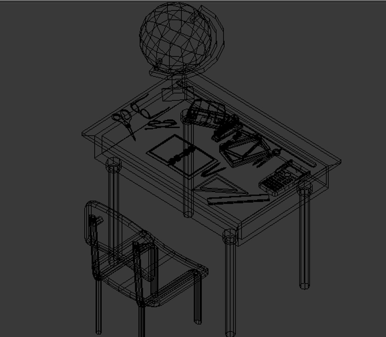 Book Calculator Paper 3D Model - TurboSquid 1345052