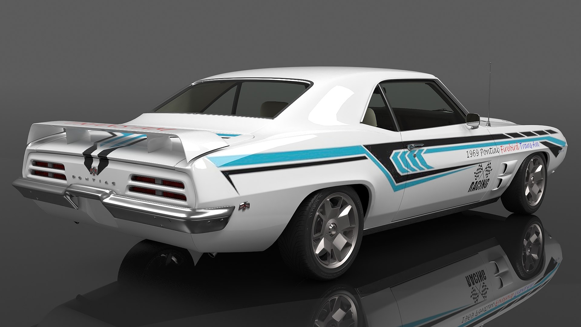 1969 Pontiac Firebird Trans Am Concept 3D - TurboSquid 1965288