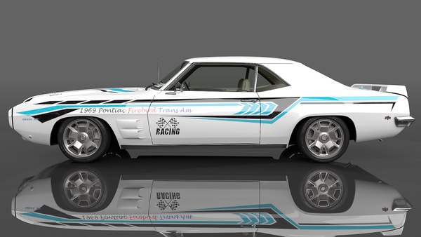 modelo 3d 1969 Pontiac Firebird Trans Am Concept - TurboSquid 1965288
