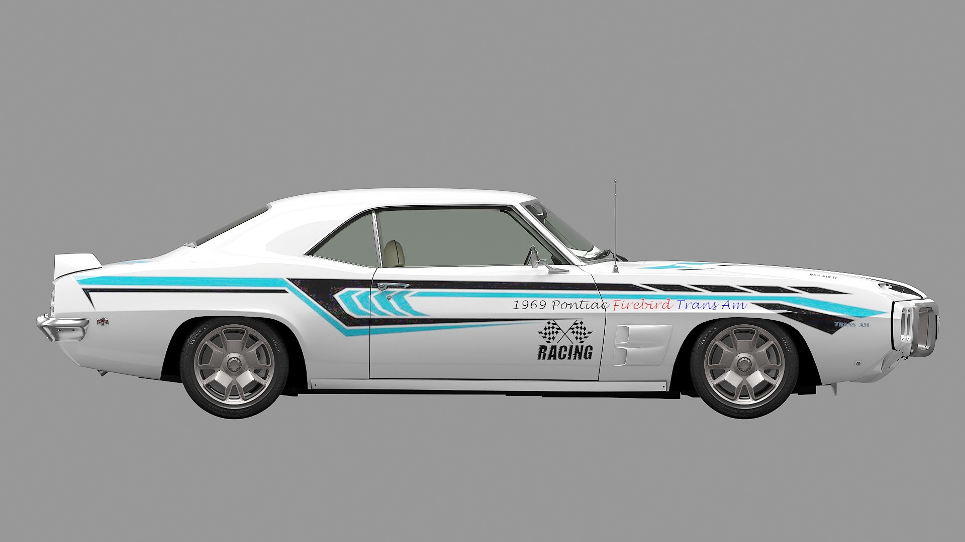 1969 Pontiac Firebird Trans Am Concept 3D - TurboSquid 1965288
