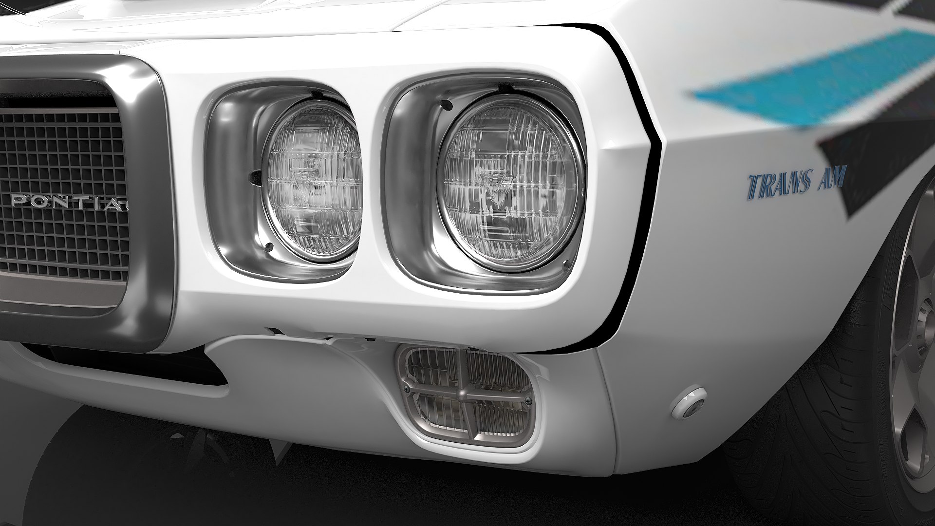 1969 Pontiac Firebird Trans Am Concept 3D - TurboSquid 1965288