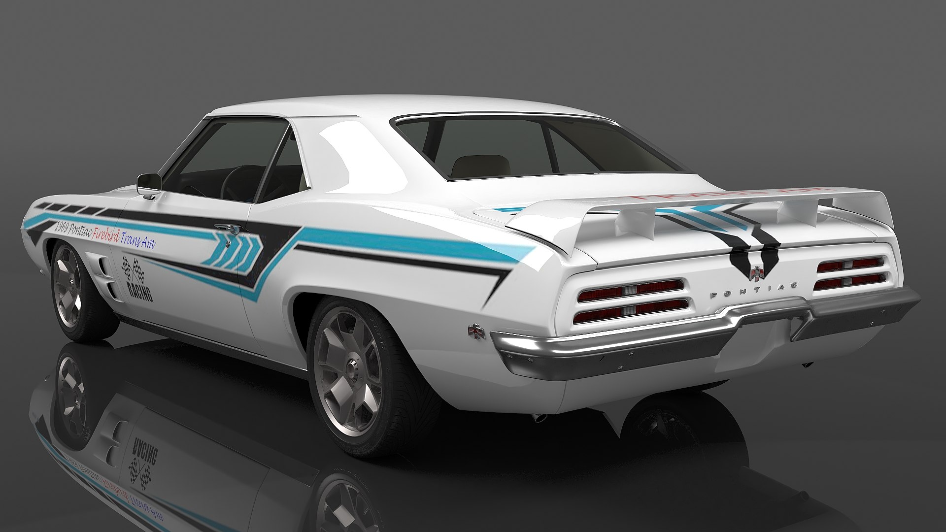 1969 Pontiac Firebird Trans Am Concept 3D - TurboSquid 1965288