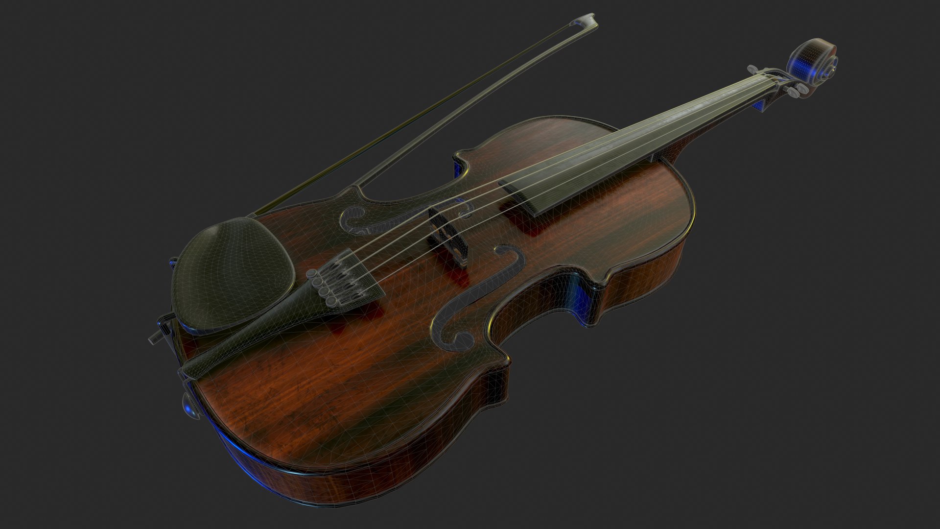 3D Violin - TurboSquid 1796949