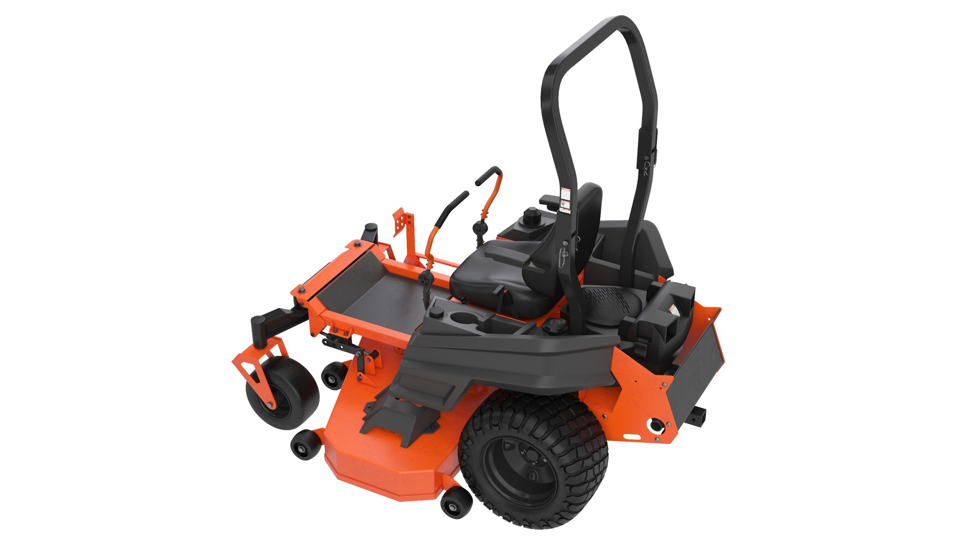 3D Zero Turn Lawnmower - TurboSquid 2065069