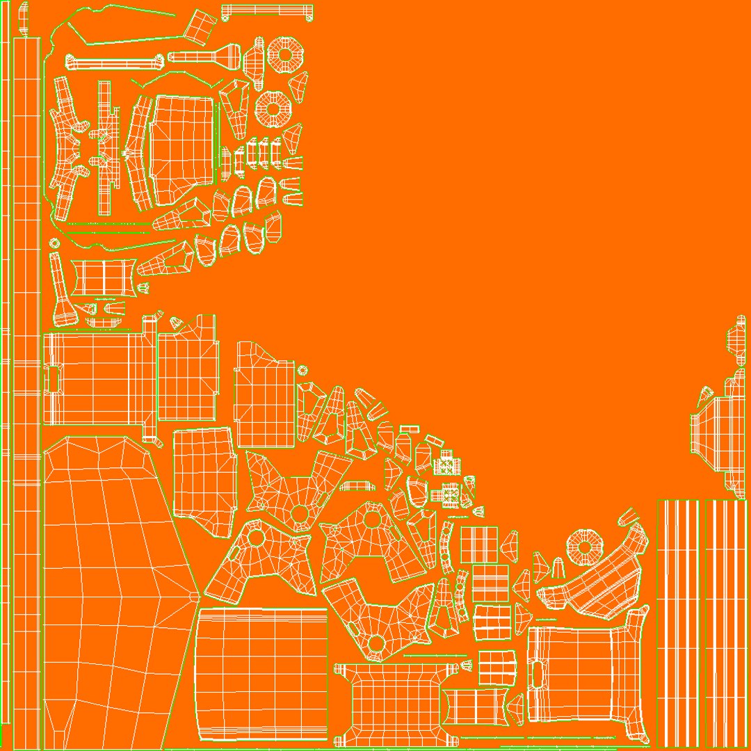 3D Zero Turn Lawnmower - TurboSquid 2065069