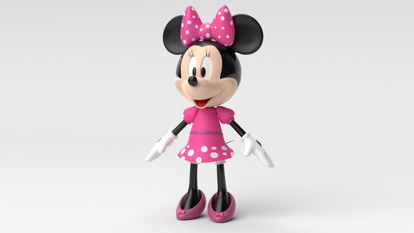 modelo 3d Minnie - TurboSquid 1598619