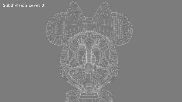modelo 3d Minnie - TurboSquid 1598619