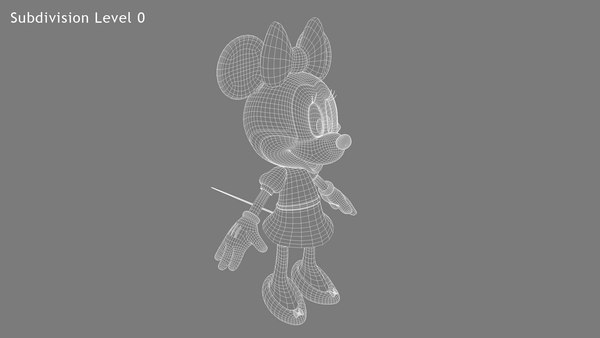 modelo 3d Minnie - TurboSquid 1598619