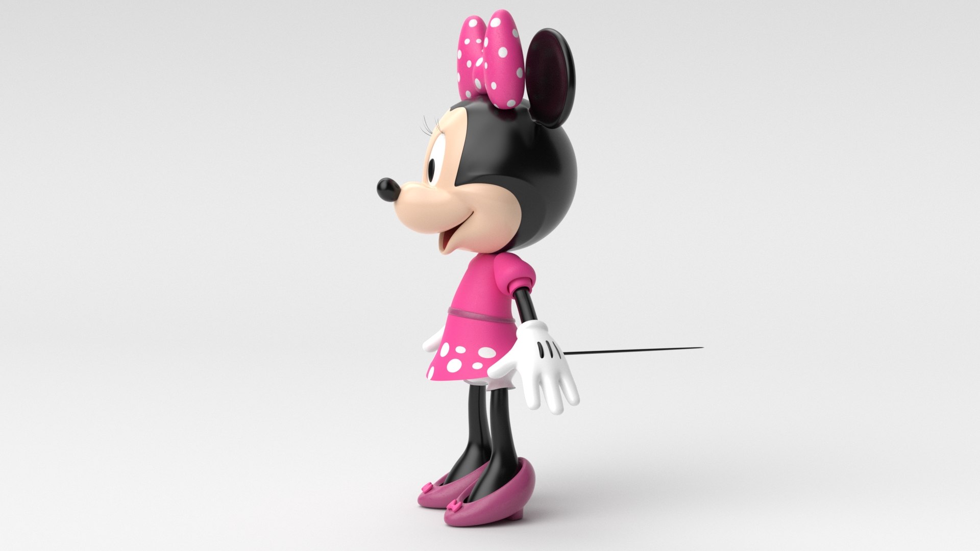 3D Model Minnie Mouse Film - TurboSquid 1598619