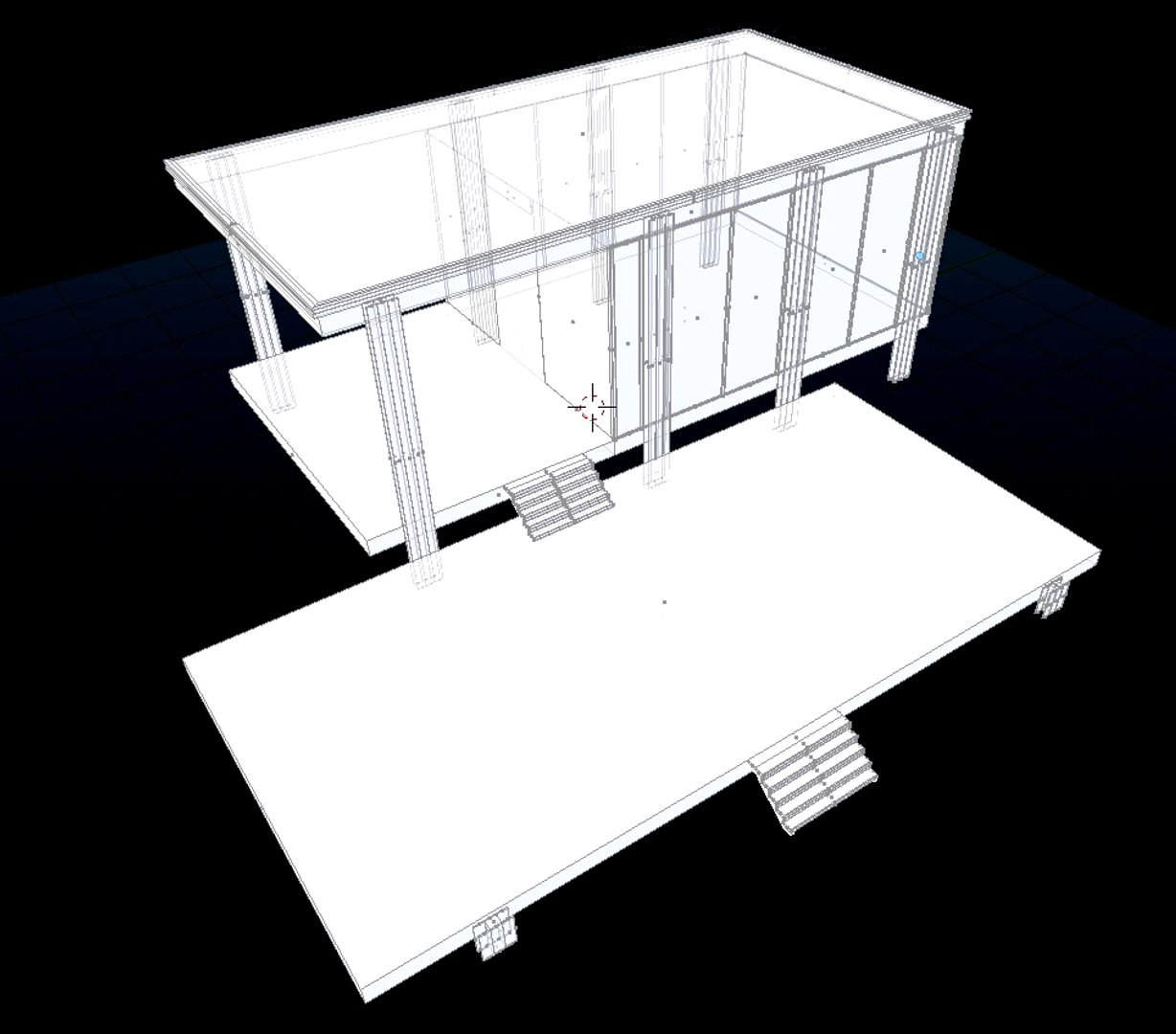 3D Farnsworth House - TurboSquid 1302681