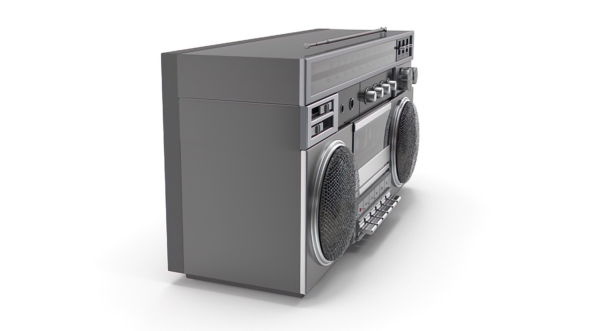 3D Portable Vintage Cassette Player - TurboSquid 2016393