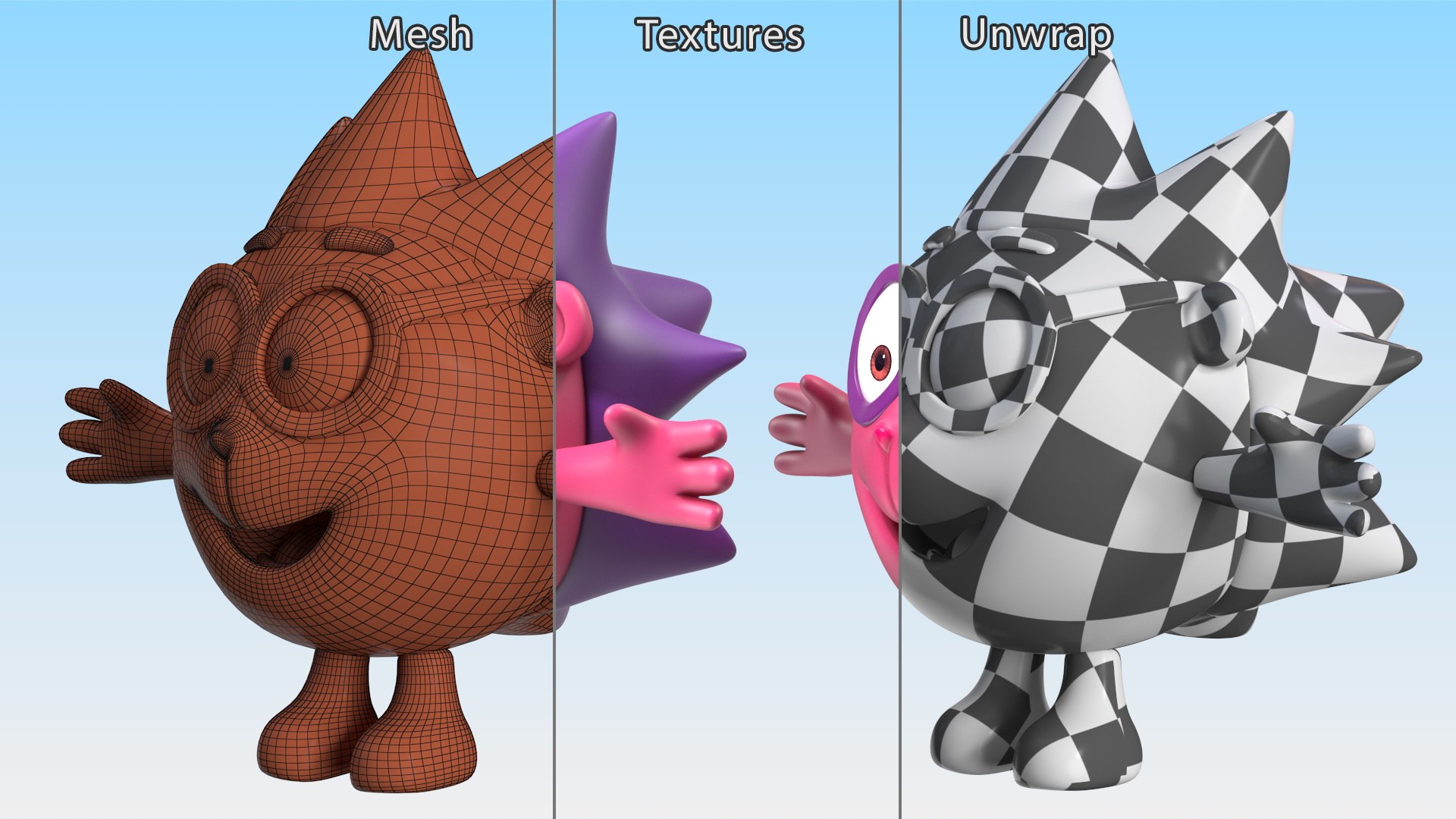 Chiko Character Kikoriki Rigged 3D Model - TurboSquid 2123865