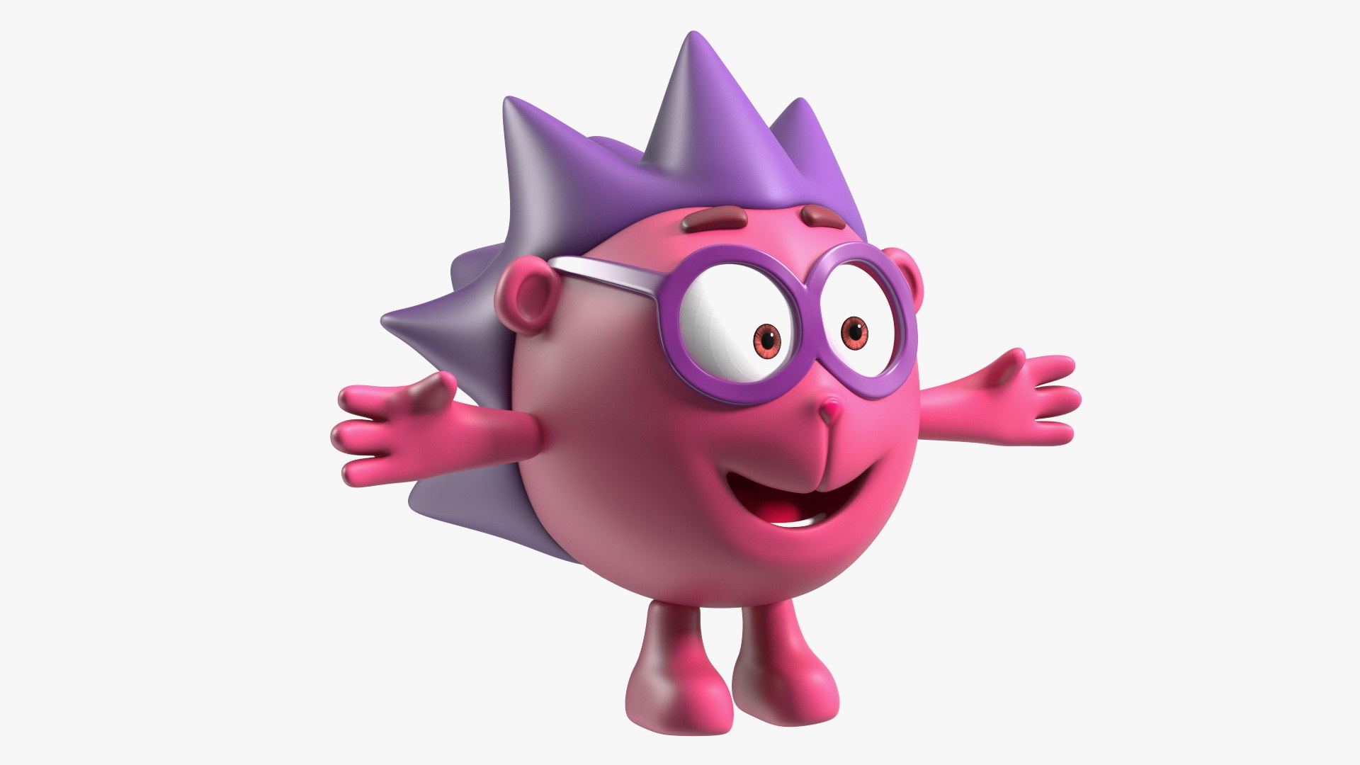 Chiko Character Kikoriki Rigged 3D Model - TurboSquid 2123865