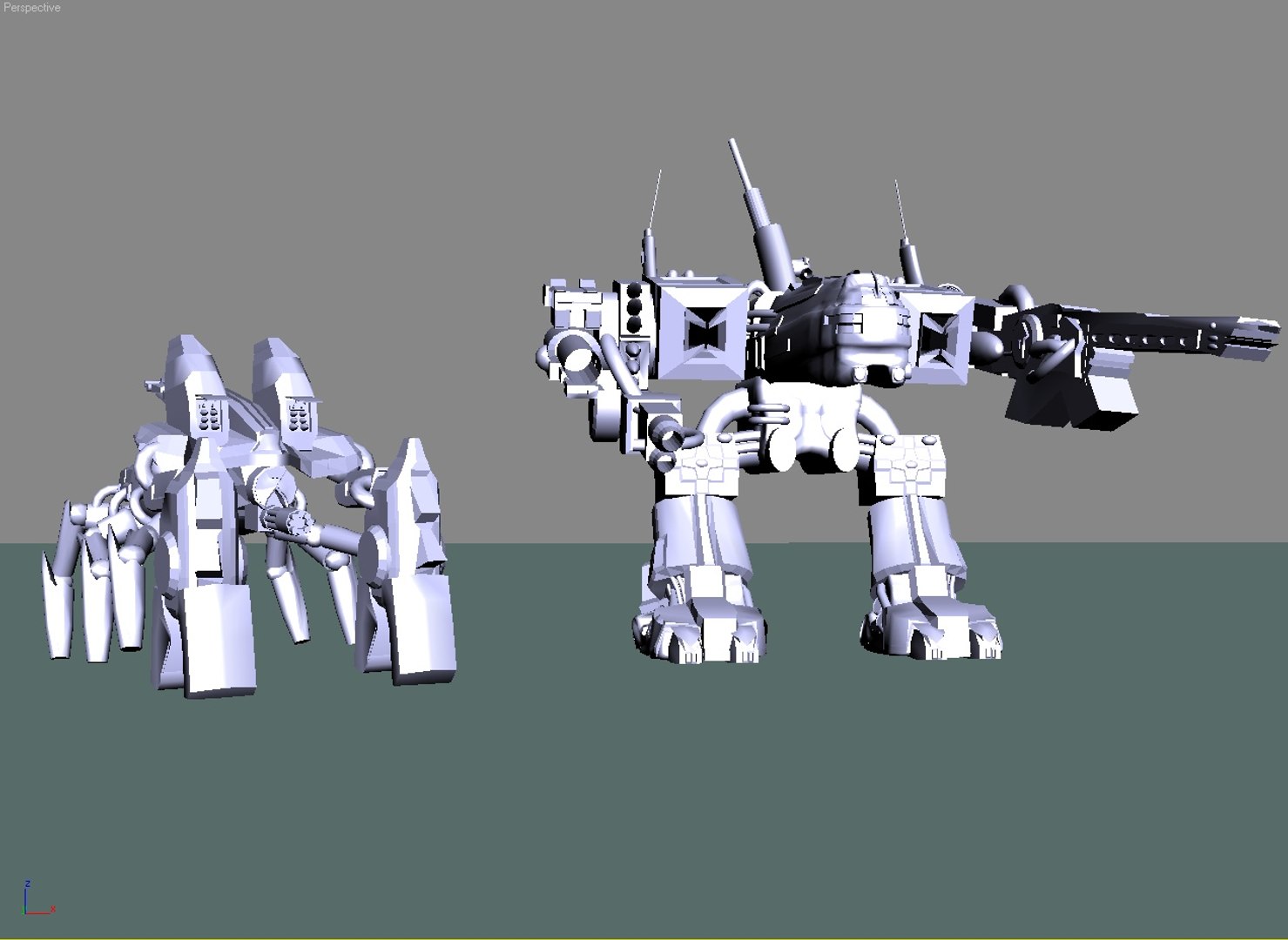 Maya Mechs Set
