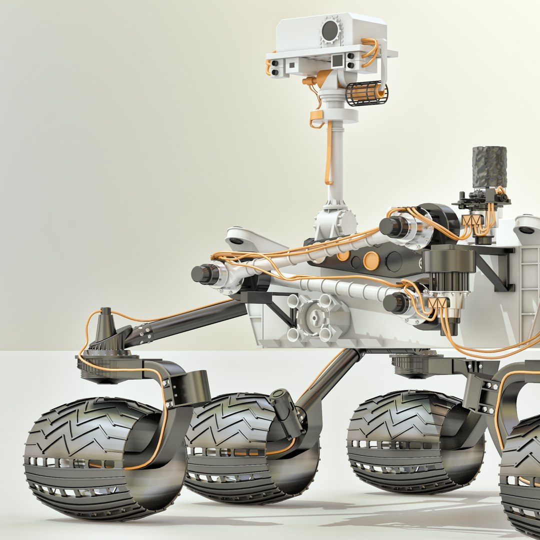 Nasa Mars Rover Curiosity 3d Model