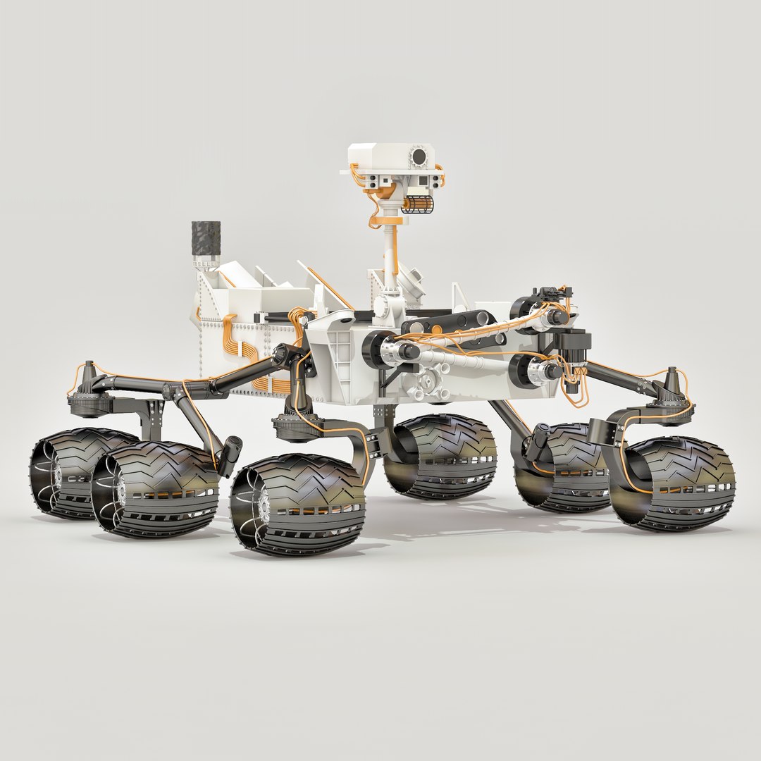 Nasa Mars Rover Curiosity 3d Model