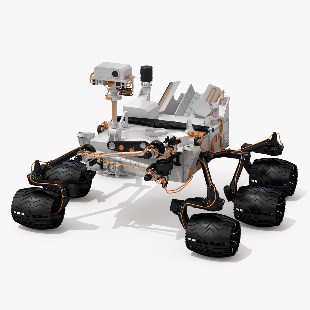 Nasa Mars Rover Curiosity 3d Model
