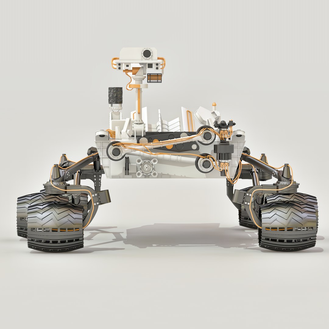 Nasa Mars Rover Curiosity 3d Model