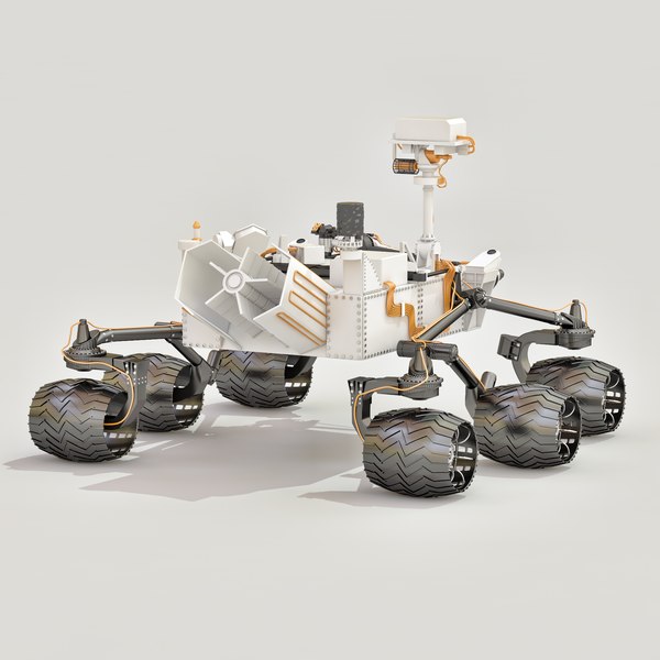 nasa mars rover curiosity 3d model