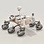 Nasa Mars Rover Curiosity 3d Model