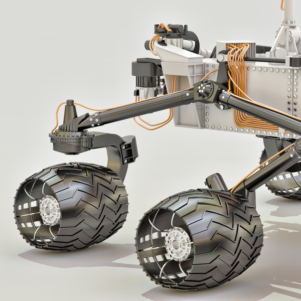 nasa mars rover curiosity 3d model