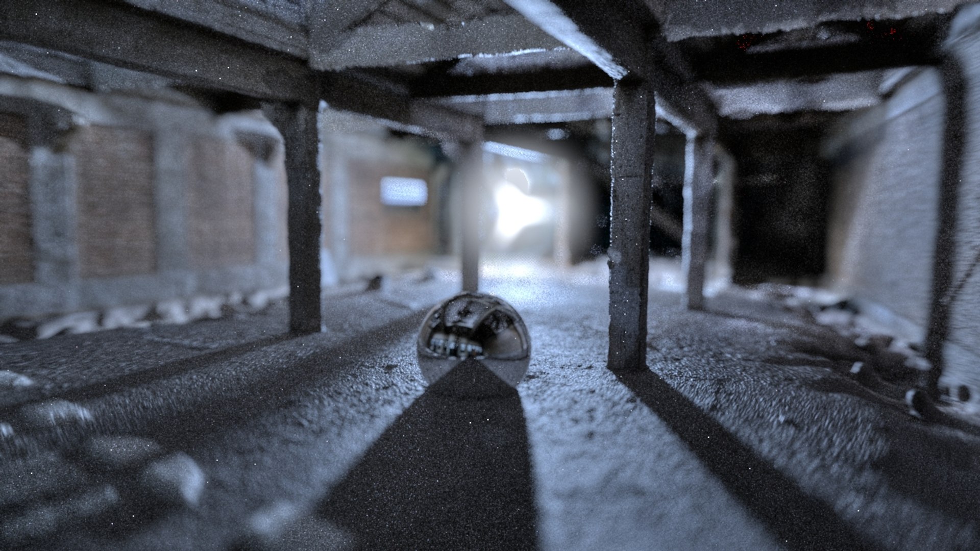 3d Photoscan Old Warehouse Hdr Model