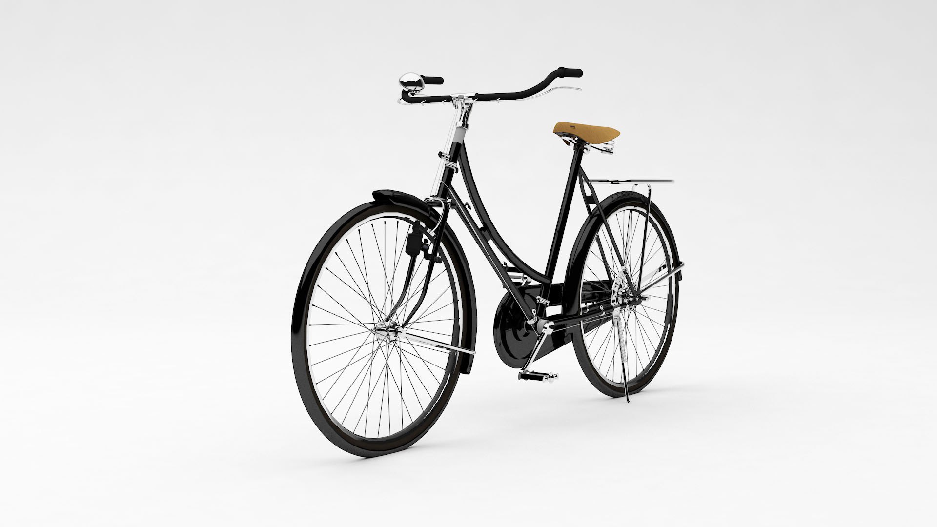 Dutch Bicycle 3D Model - TurboSquid 2122437
