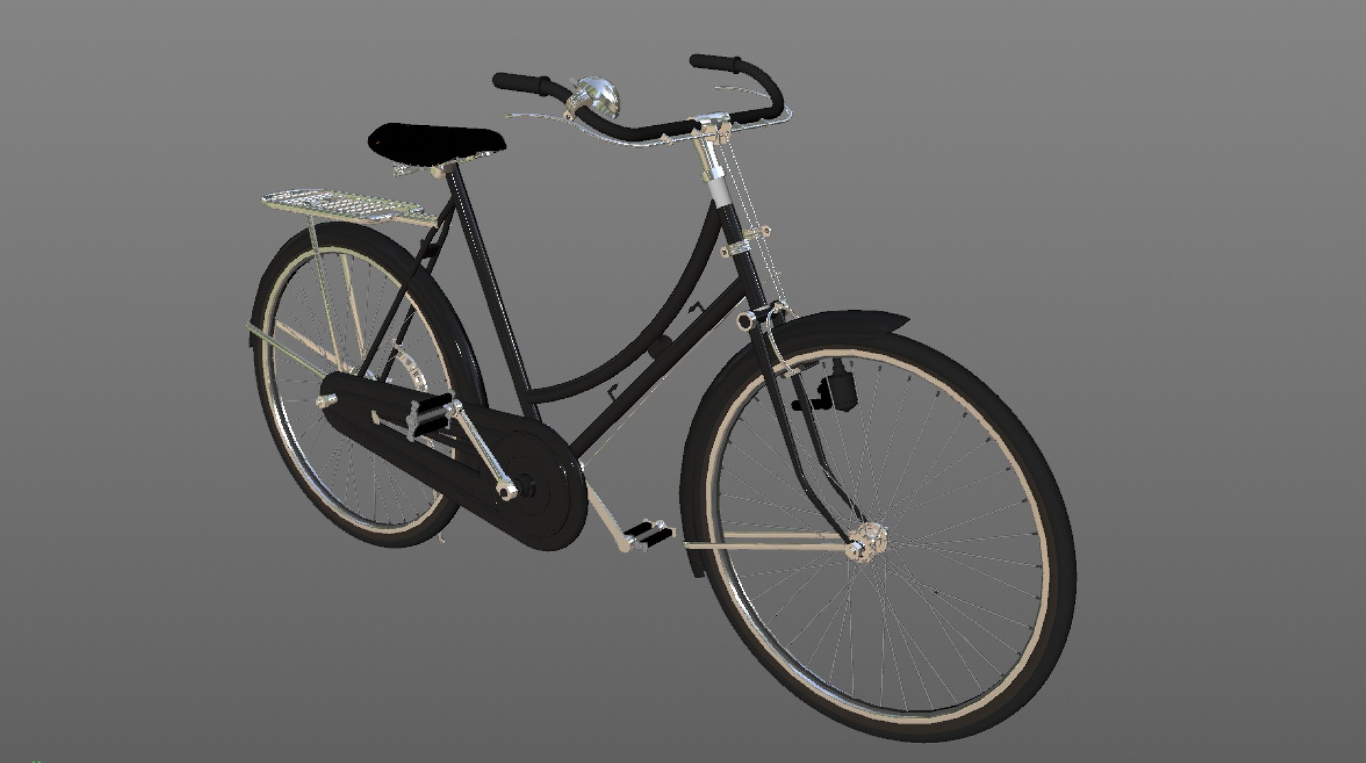 Dutch Bicycle 3D Model - TurboSquid 2122437