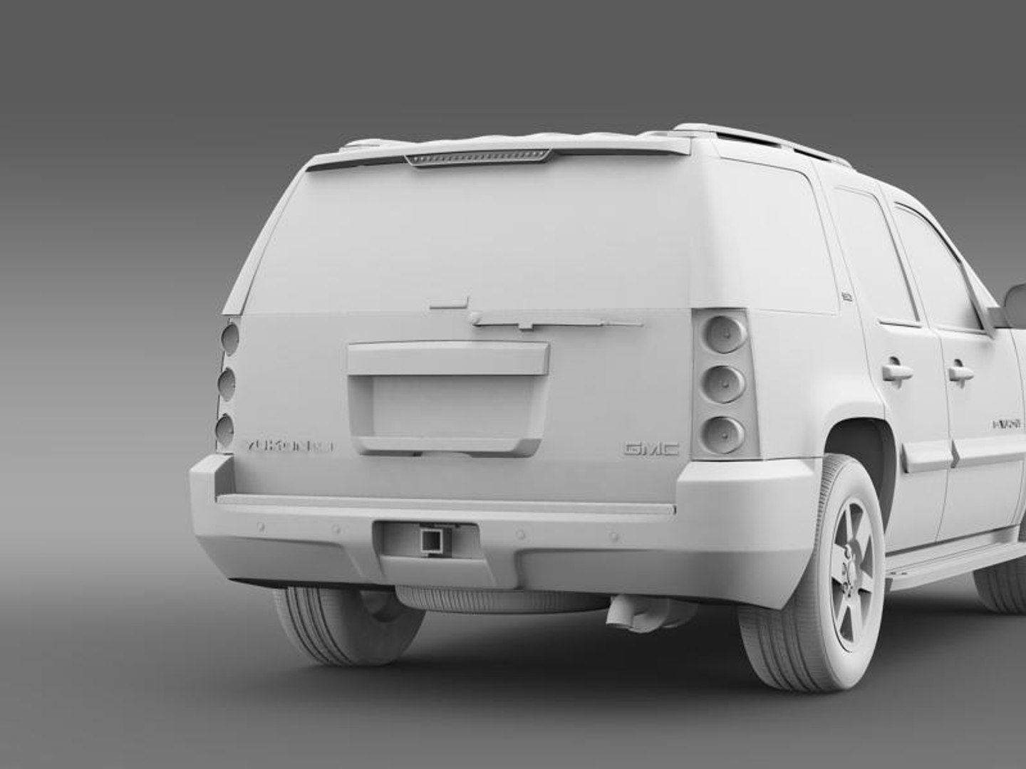 Gmc Yukon Xfe 2009 3d Model