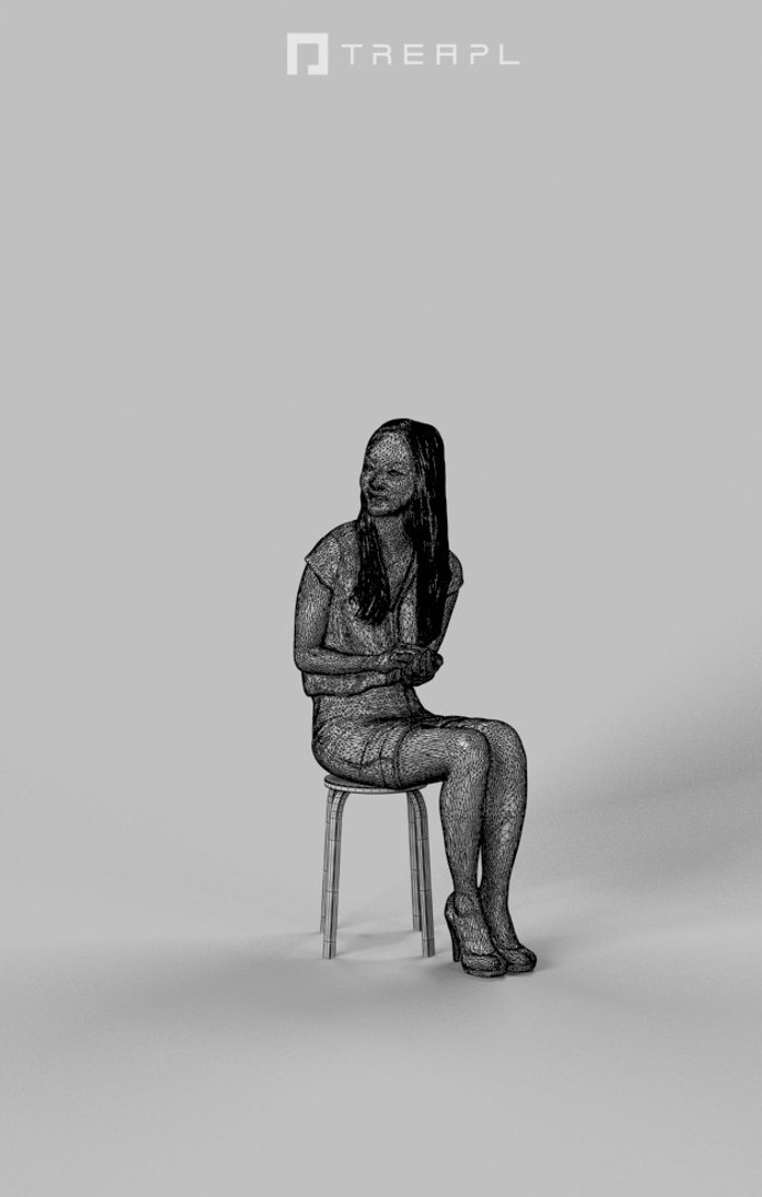 3D Paula Female Elegant - TurboSquid 1350586