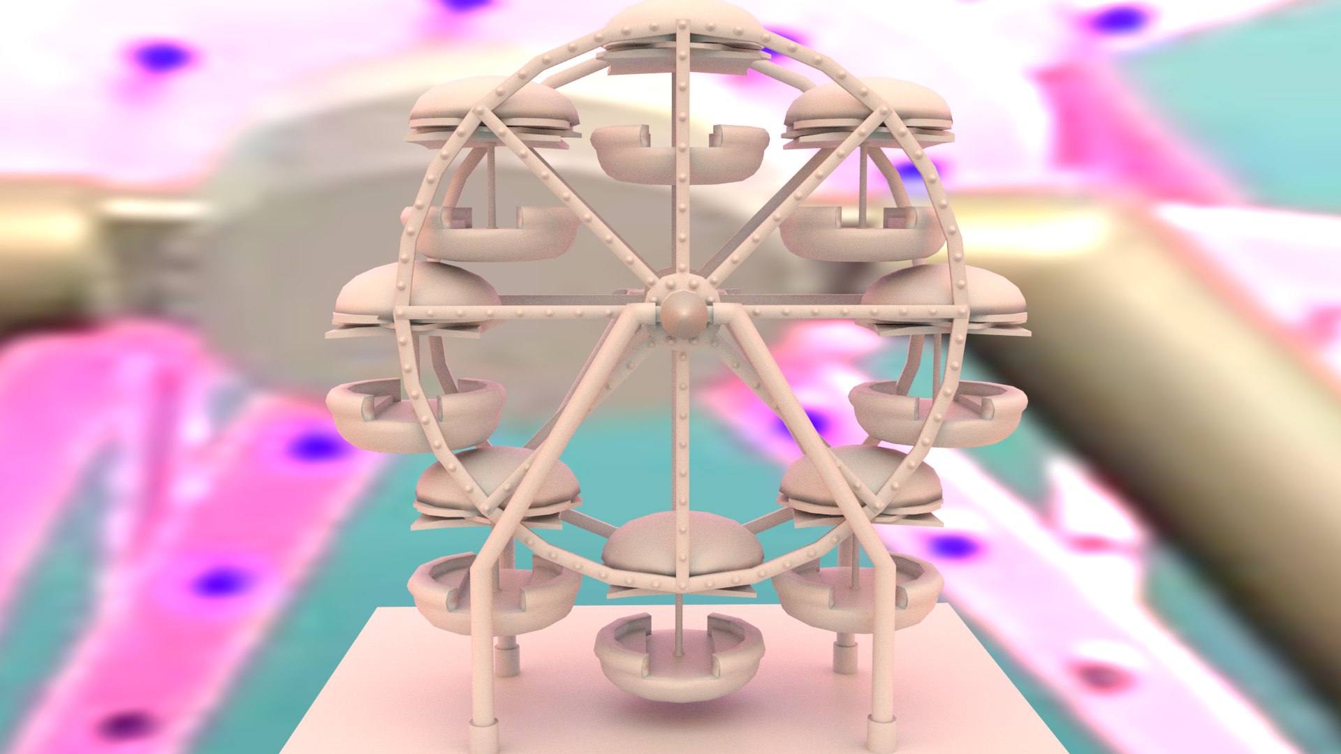 3D model Ferris Wheel - TurboSquid 2013010