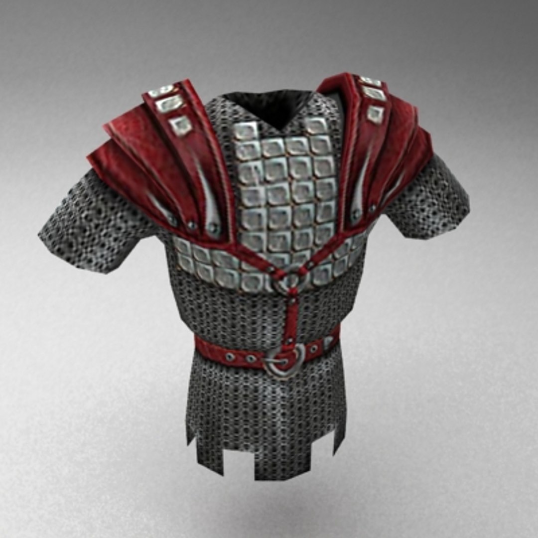 Fantasy Armor Set 1 3d Model