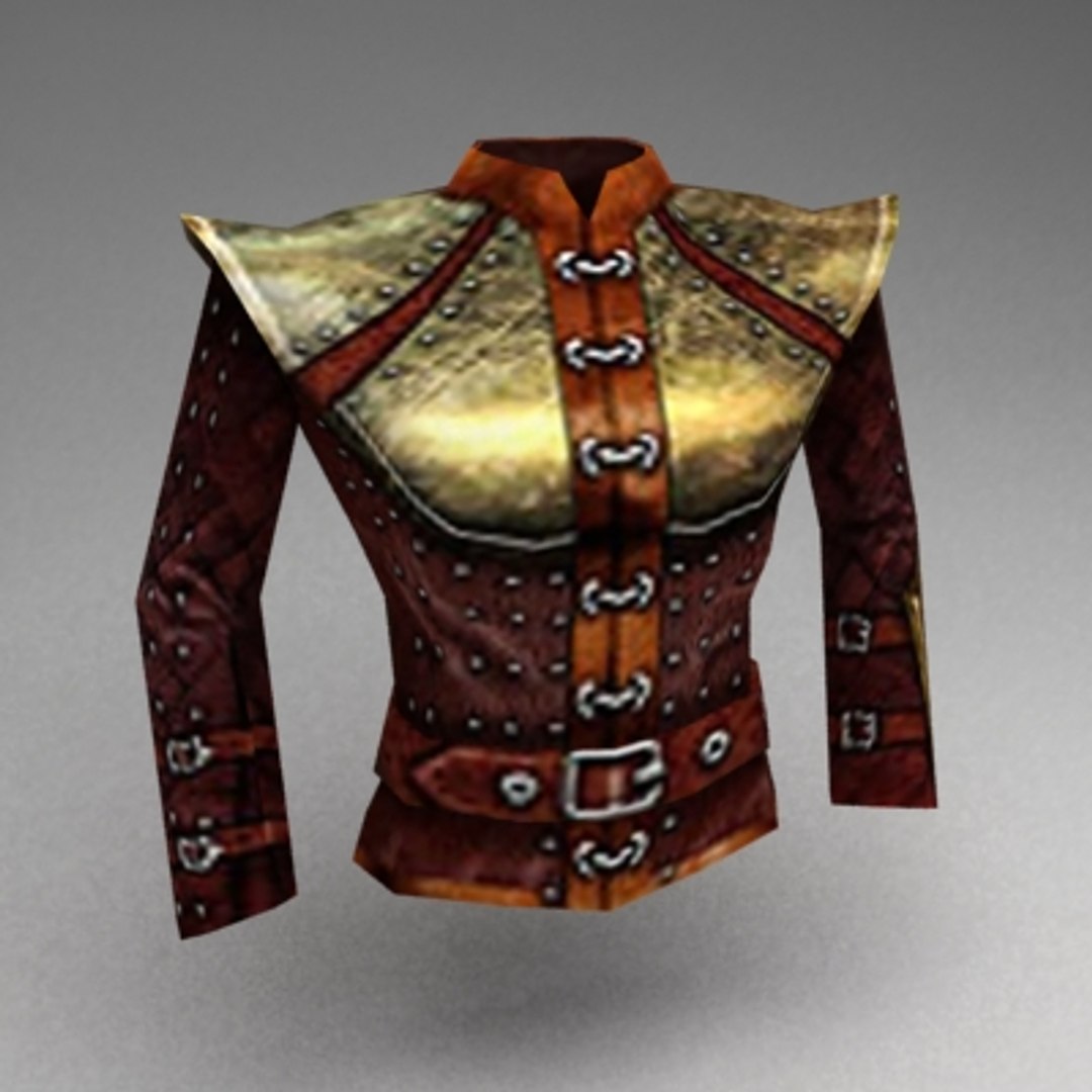 Fantasy Armor Set 1 3d Model