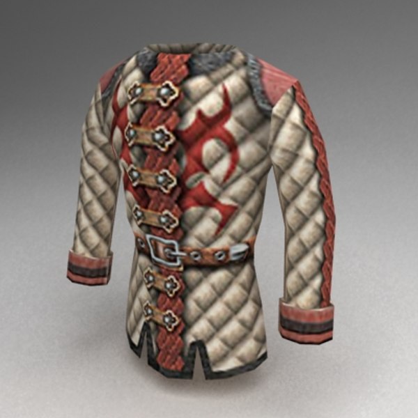 fantasy armor set 1 3d model