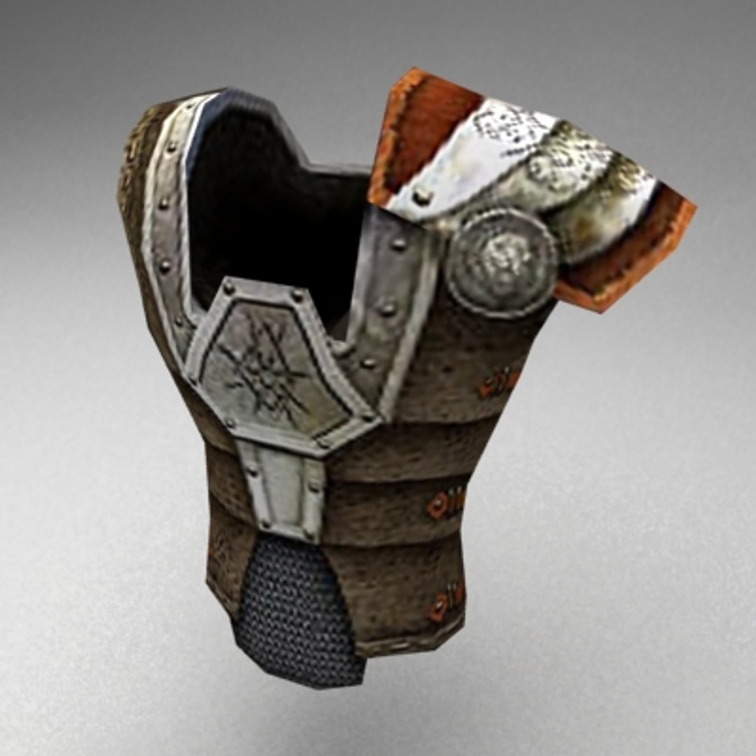 Fantasy Armor Set 1 3d Model