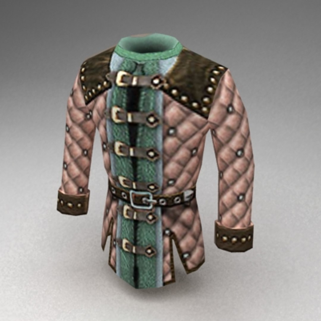 Fantasy Armor Set 1 3d Model