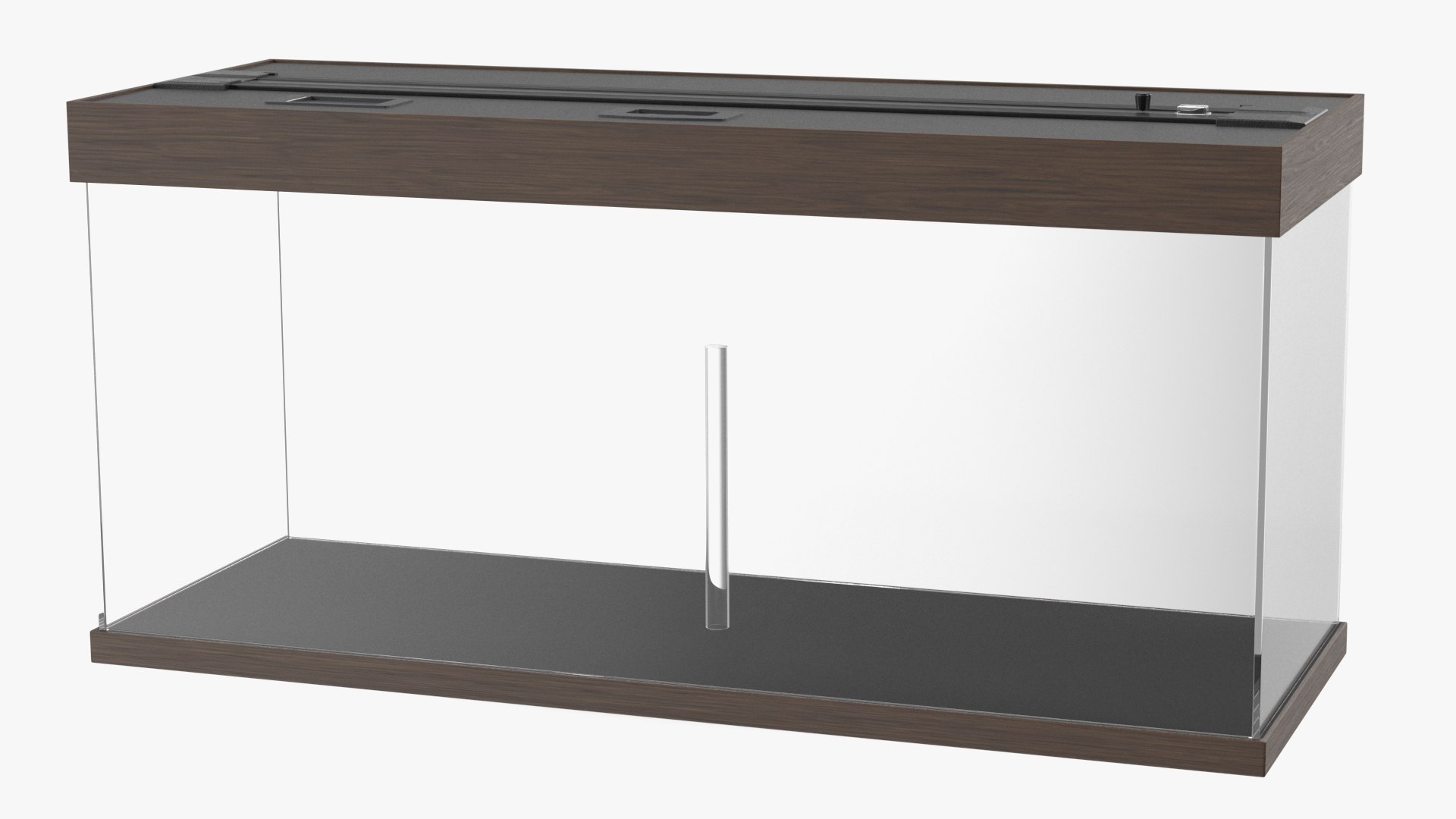 3D Wooden Aquarium Tank Long Empty - TurboSquid 2135135