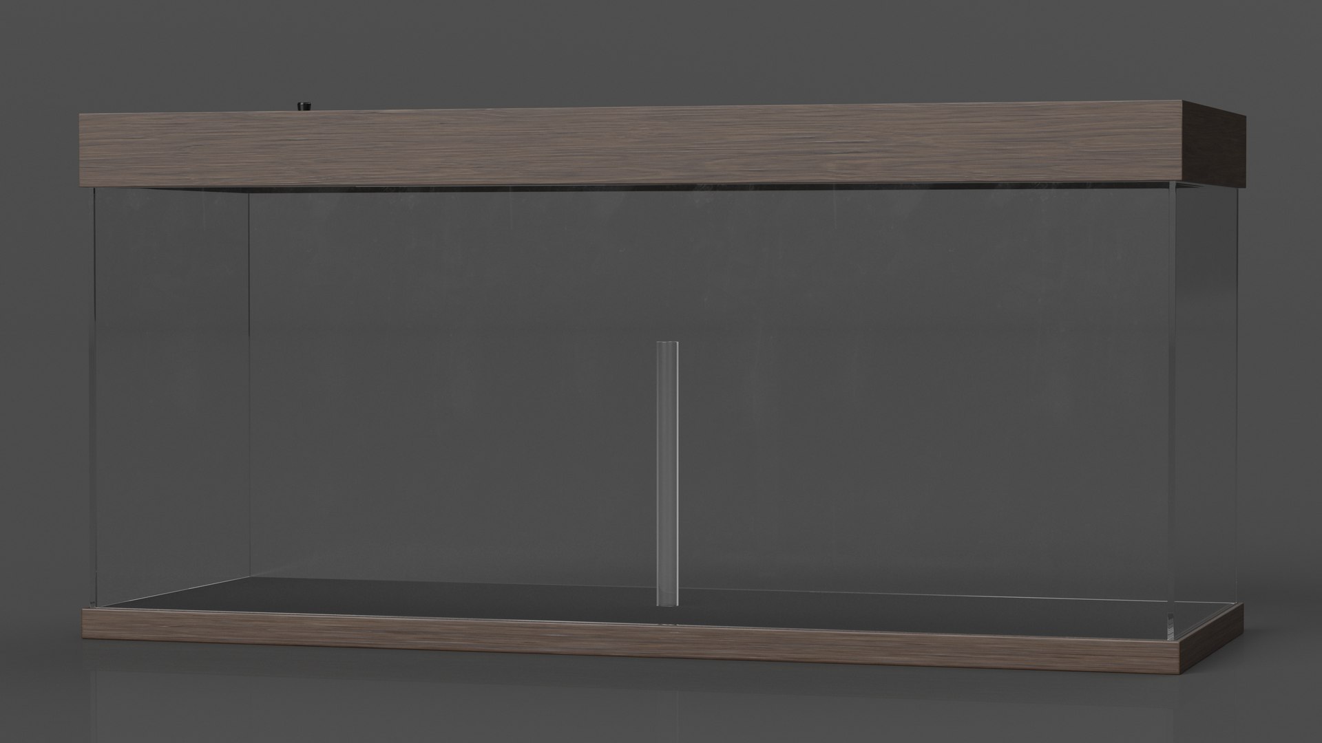 3D Wooden Aquarium Tank Long Empty - TurboSquid 2135135