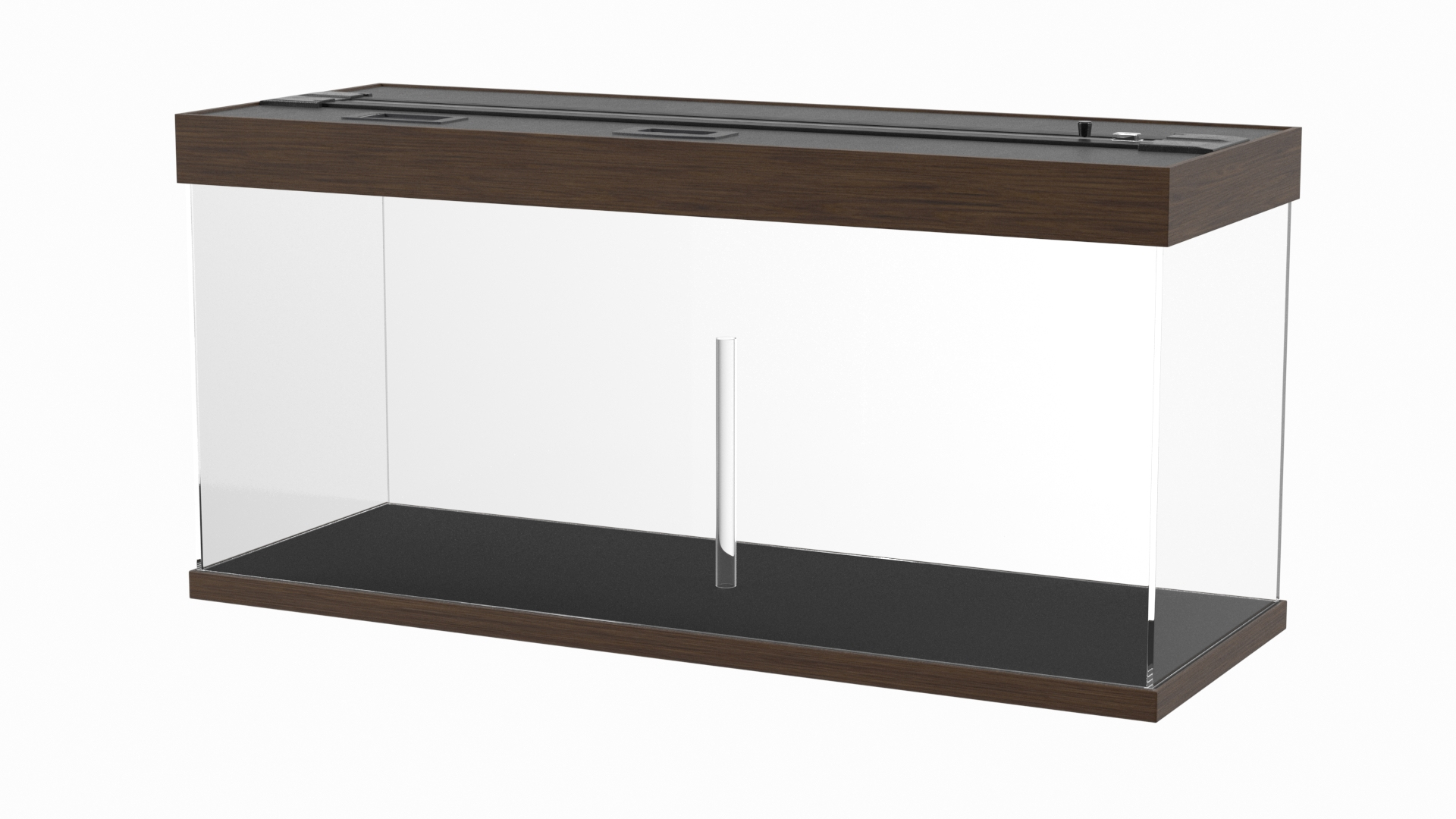 3D Wooden Aquarium Tank Long Empty - TurboSquid 2135135