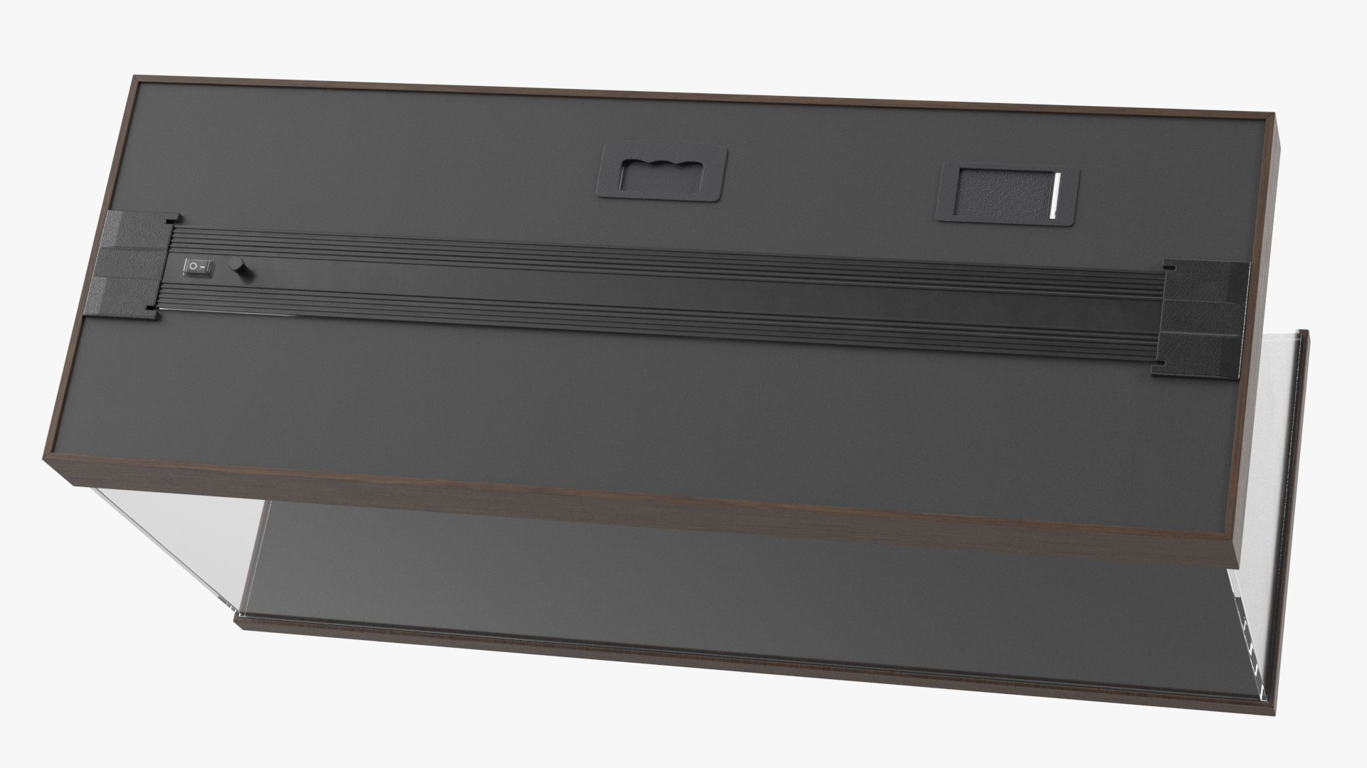 3D Wooden Aquarium Tank Long Empty - TurboSquid 2135135