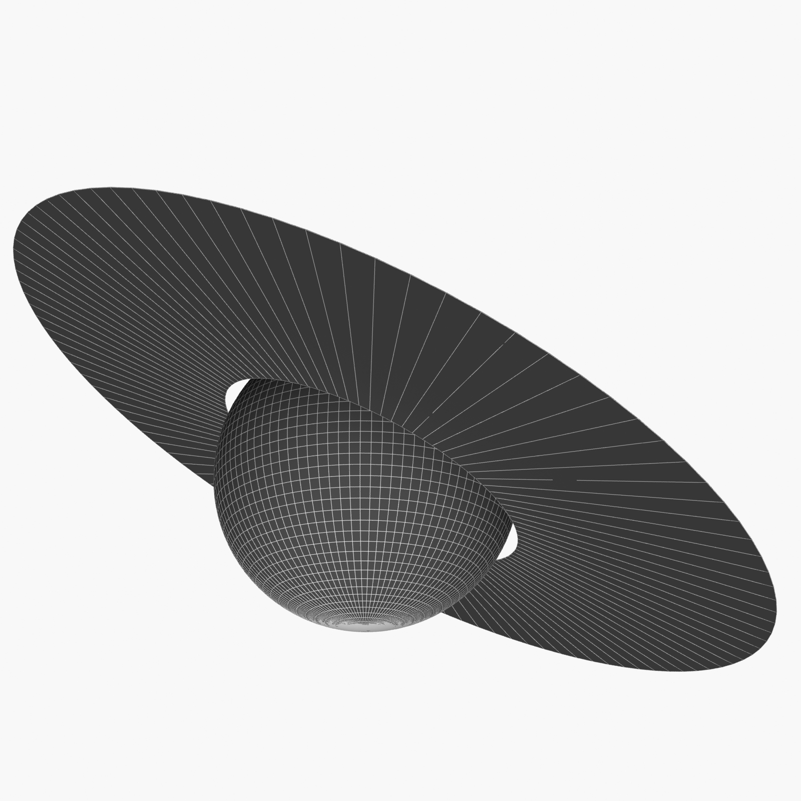 planet rotate ring 3d model