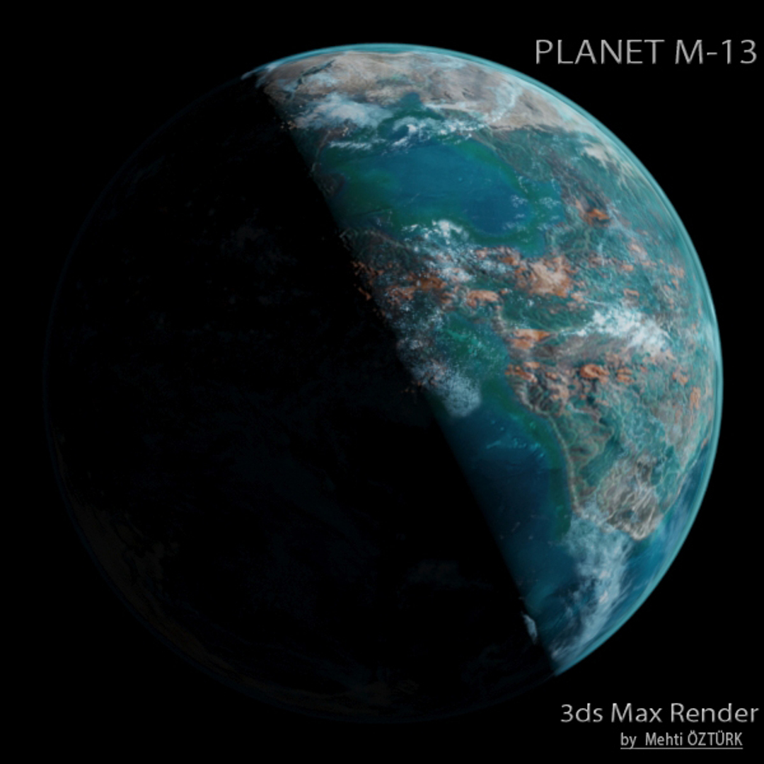 3d Model Planet M-13 M