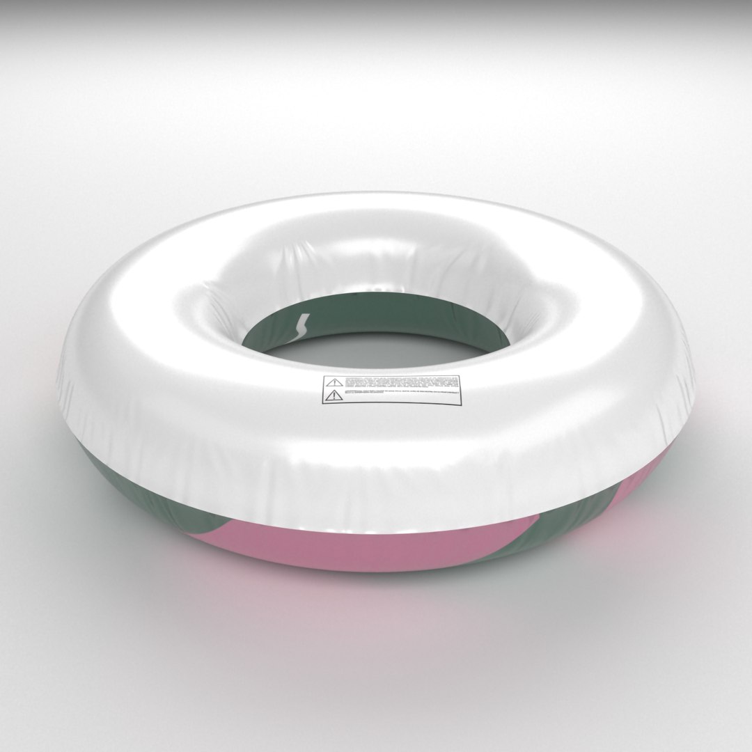 3D Inflatable Ring Tube - TurboSquid 2189482